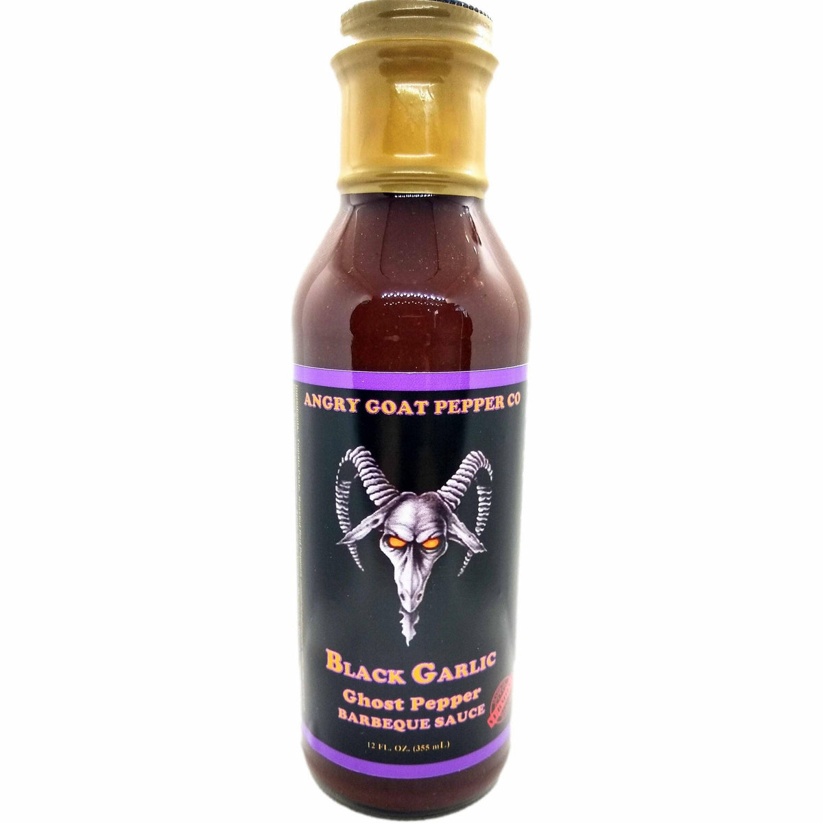 Angry Goat Pepper Co - Black Garlic Ghost Pepper BBQ Sauce – www ...